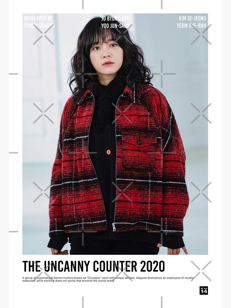 "The Uncanny Counter (2020-2021) | minimalist poster" Poster by ...