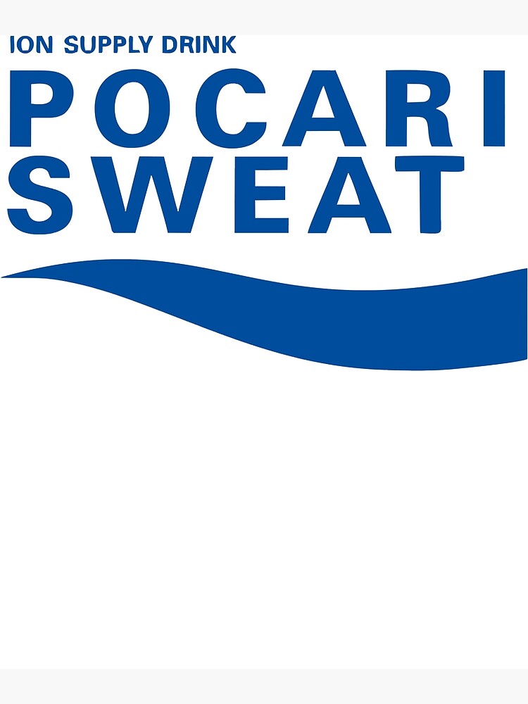 "Pocari Sweat" Poster for Sale by FrankkyCo | Redbubble