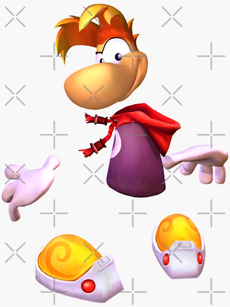 "Day Gift Rayman" Sticker for Sale by HayleyKihn2034 | Redbubble