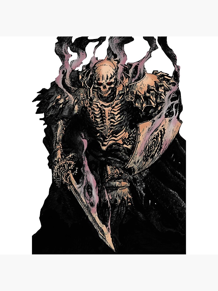 "Berserk Death Skull Death Knight " Poster for Sale by MarxVeay2 ...