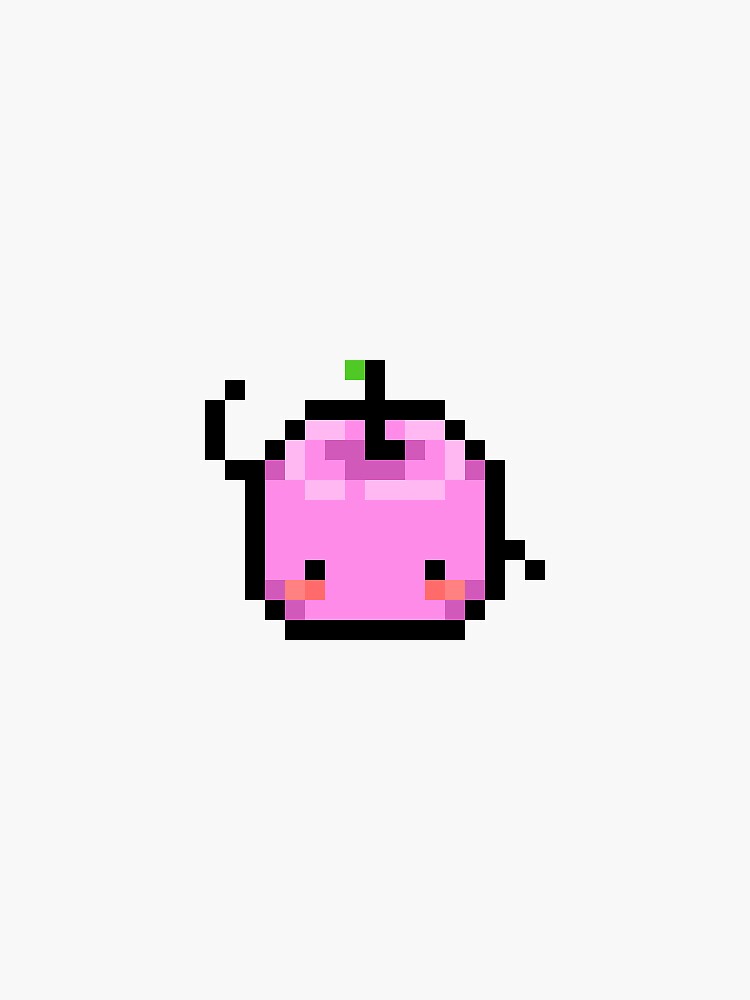 "pink junimo" Sticker by Berryjellowo | Redbubble