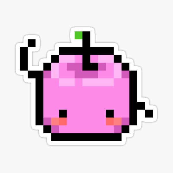"pink junimo" Sticker by Berryjellowo | Redbubble