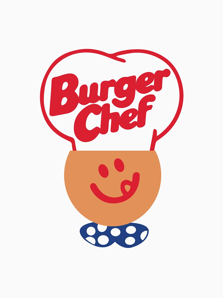 "Burger Chef" T-shirt for Sale by jtrenshaw | Redbubble | burger chef t ...