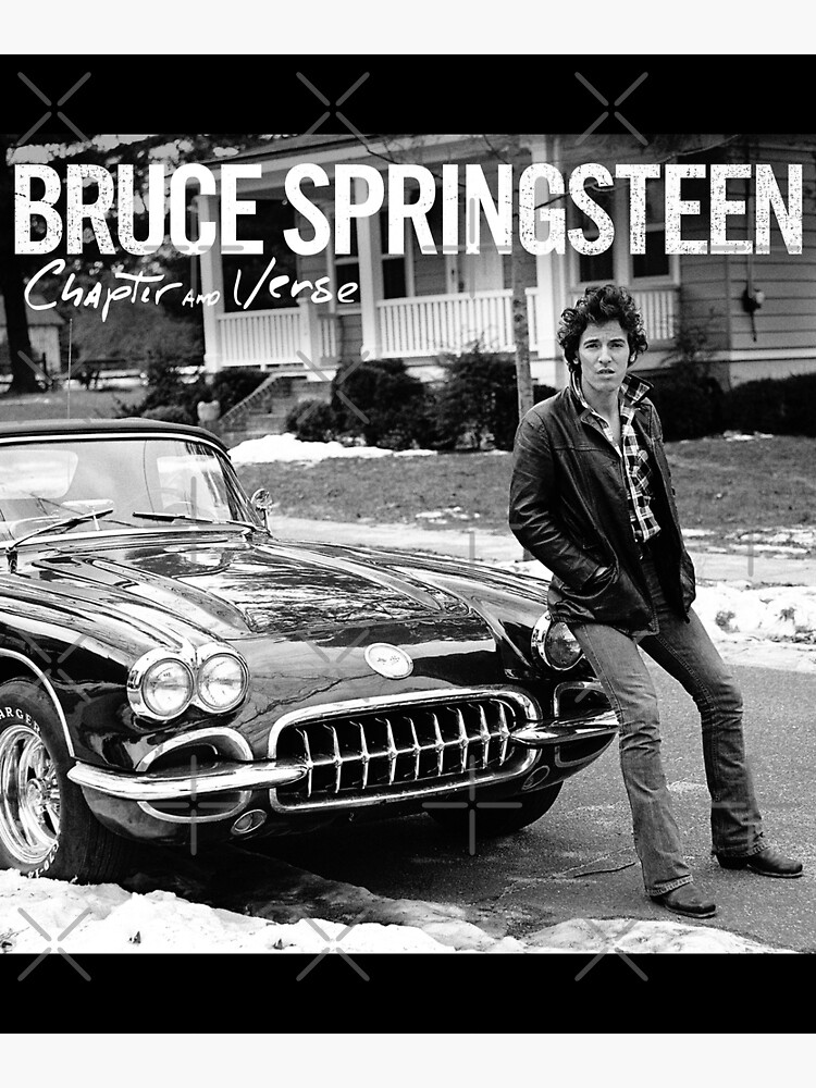 "Brúcé Spríngstéén Chapter And Verse Album Cover" Art Print by DQDXVR ...