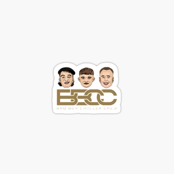 "BBCC Bad Boy Chiller Crew Best selling art designs" Sticker by ...