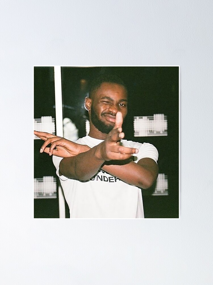 "SANTAN RAPPER DAVE" Poster for Sale by tiomar98 | Redbubble