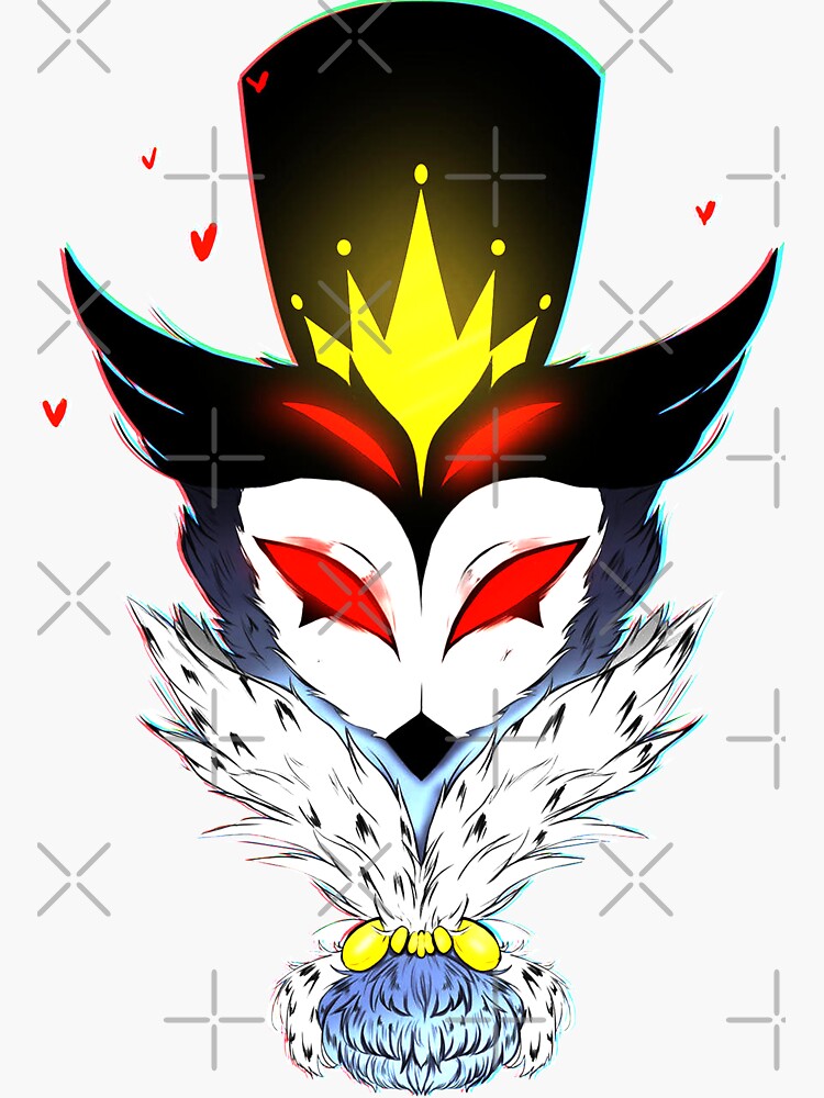 Pegatina «Stolas, Jefe Helluva, Stolas 2022» de creativeanimexD | Redbubble