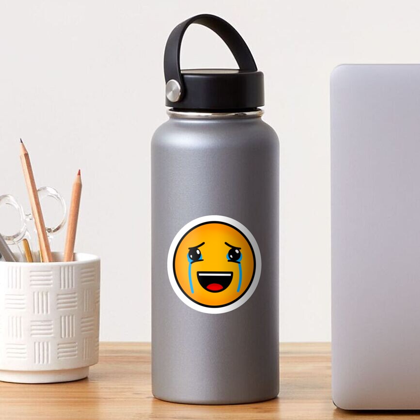 "Hide the Pain Emoji" Sticker for Sale by benjasco | Redbubble