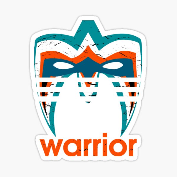 "Wrestling Legend Ultimate Warrior Face Paint " Sticker by Shinnnel334h ...