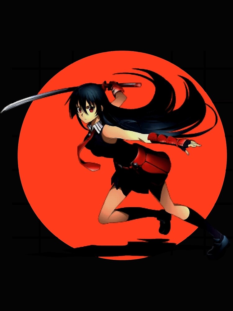 "Akame Ga Kill T Shirt Akame Manga Japanese design anime-KYOM6" Poster ...