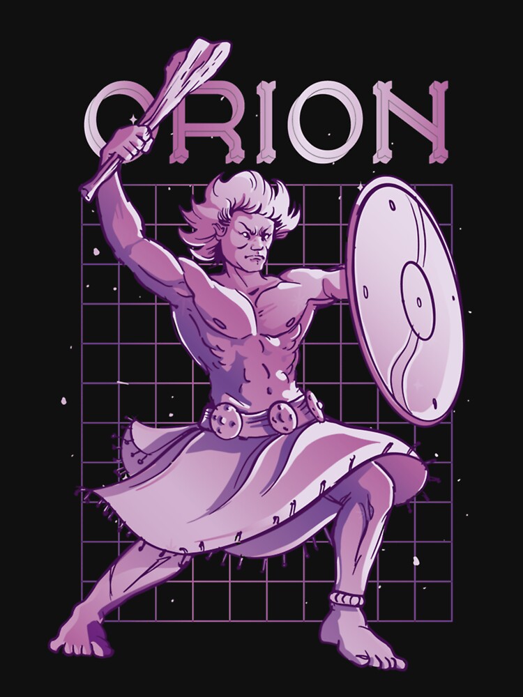 "Orion Greek Mythology Essential ." T-shirt for Sale by morphykiswop ...
