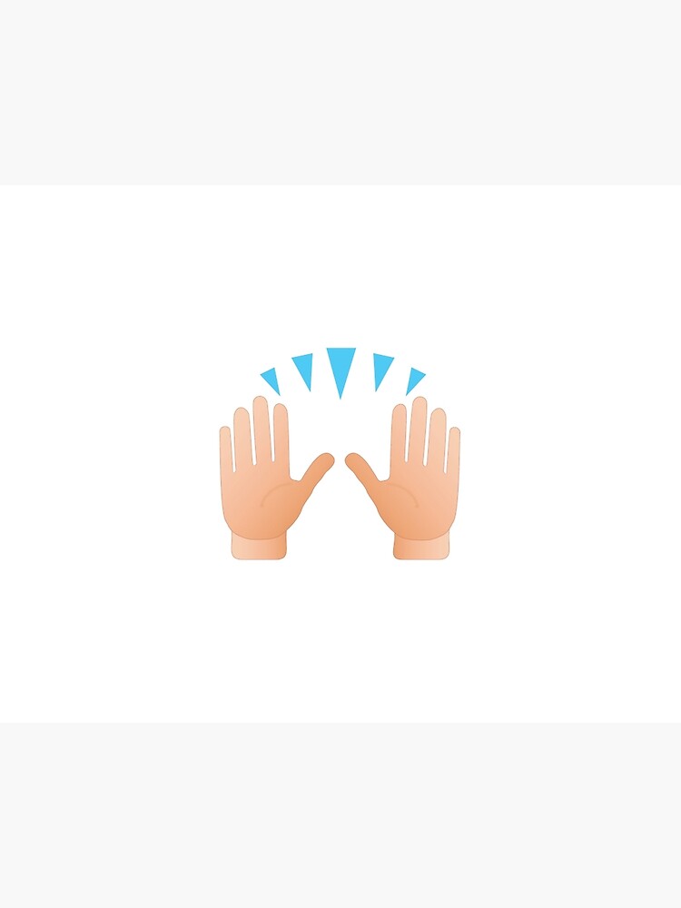 "Hallelujah Emoji" Art Board Print for Sale by Sled-Dog-Studio | Redbubble