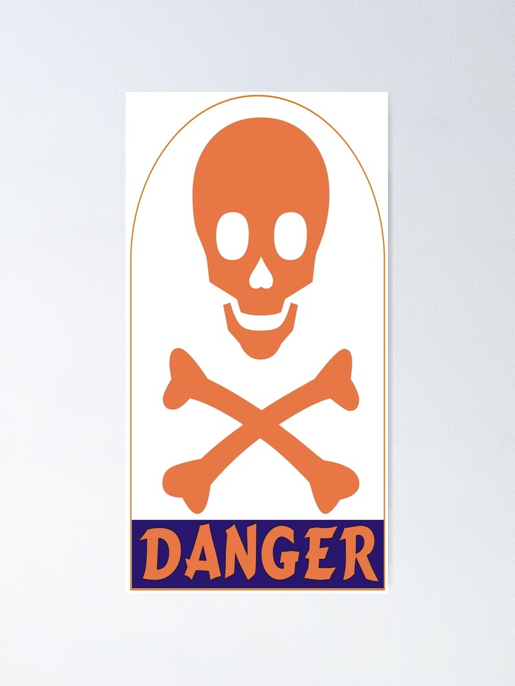 "Dangers" Poster for Sale by Best-Arts-World | Redbubble