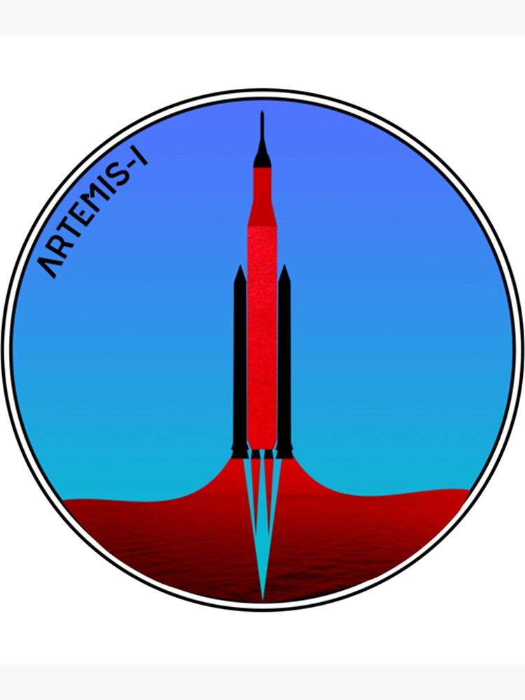"SLS Artemis 1 Patch (Version 2) Classic ." Art Print for Sale by henridikurut | Redbubble