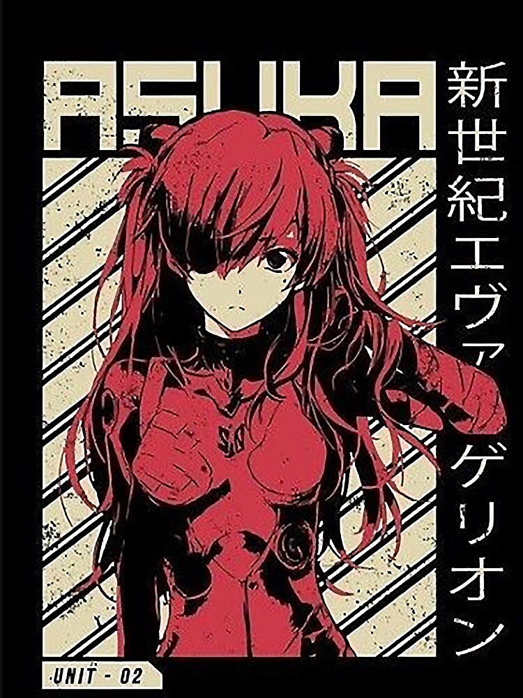 "Asuka Wallpaper Design From Anime Girl" T-shirt by anderspoulinzpa ...