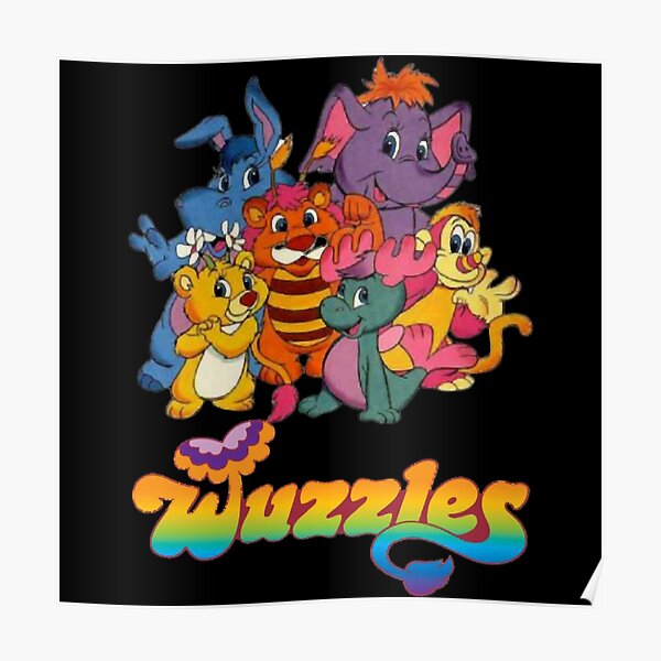 Póster « Wuzzles dibujos animados clásicos» de Jeffreyse913 | Redbubble