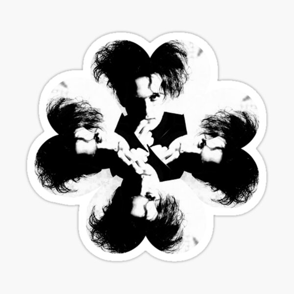 "ROBERT-SMITH" Sticker for Sale by BlackMurdur | Redbubble
