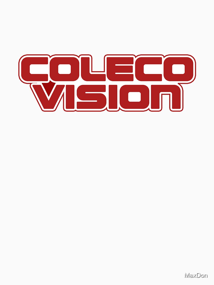 "1980s Coleco Vision Console Logo" T-shirt by MaxDon | Redbubble
