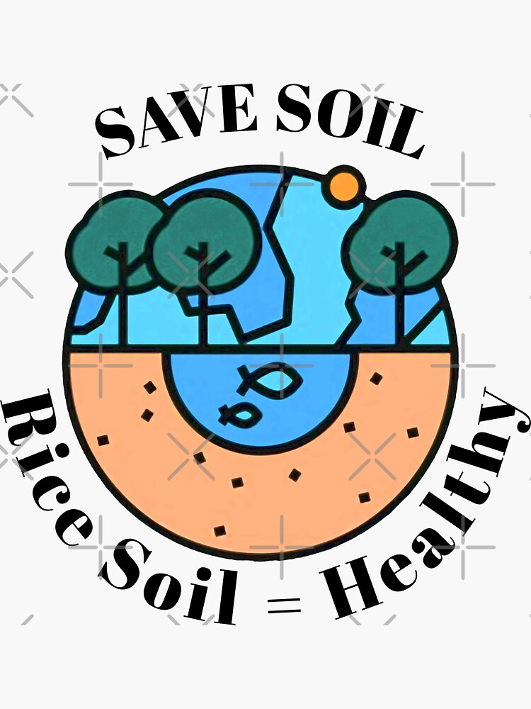 "Save the Soil " Sticker by Galih7Ratna | Redbubble