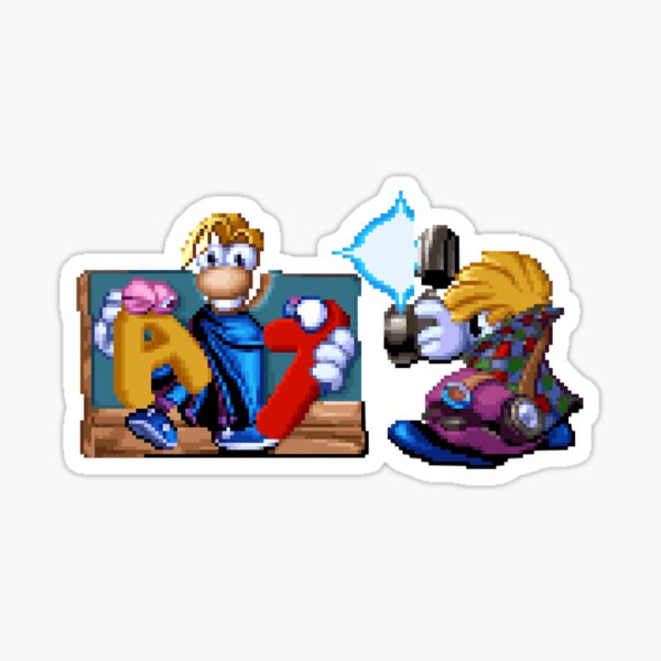 "Gift Idea Rayman Original The Photographer" Sticker by HayleyKihn2034 ...