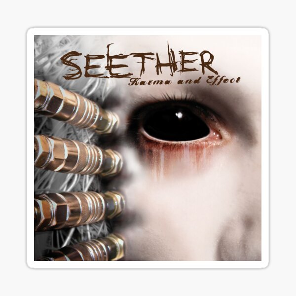 "Seether full originals album-logo" Sticker by galaxy9323 | Redbubble