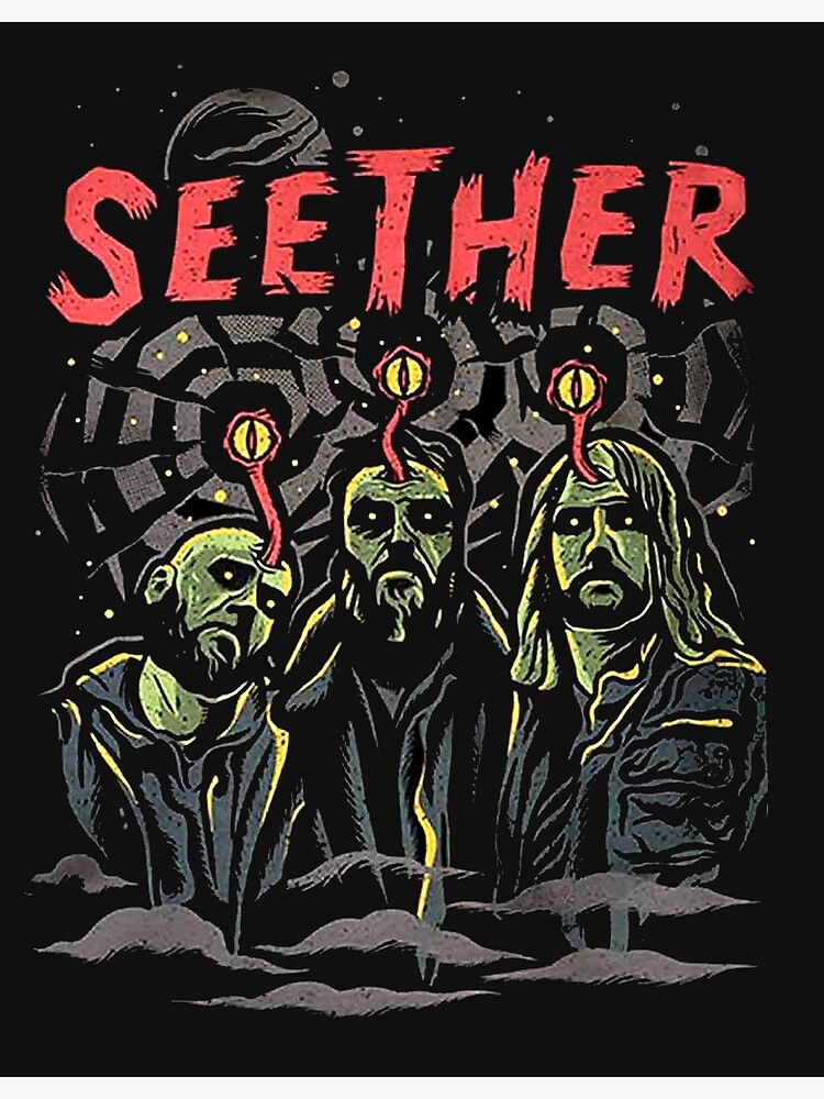 "Seether full originals album-logo" Poster for Sale by galaxy9323 ...