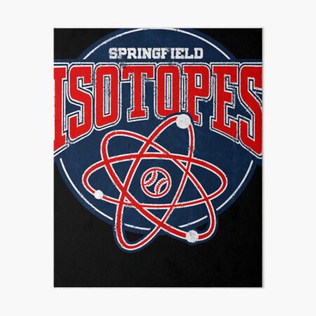 "Springfield Isotopes Baseball Logo" Art Board Print for Sale by ...