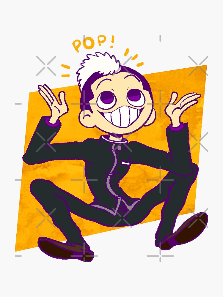 "Midousuji pop!" Sticker by Lanthart | Redbubble