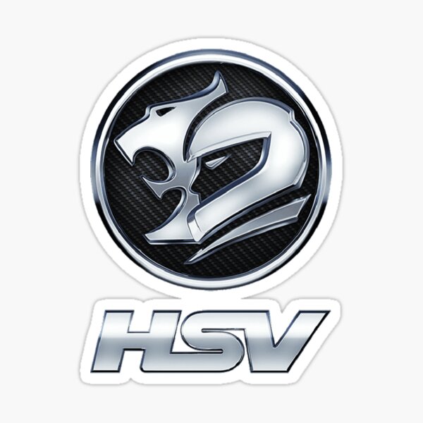 "holden emblem logo hsv" Sticker by AmmieWilliams | Redbubble
