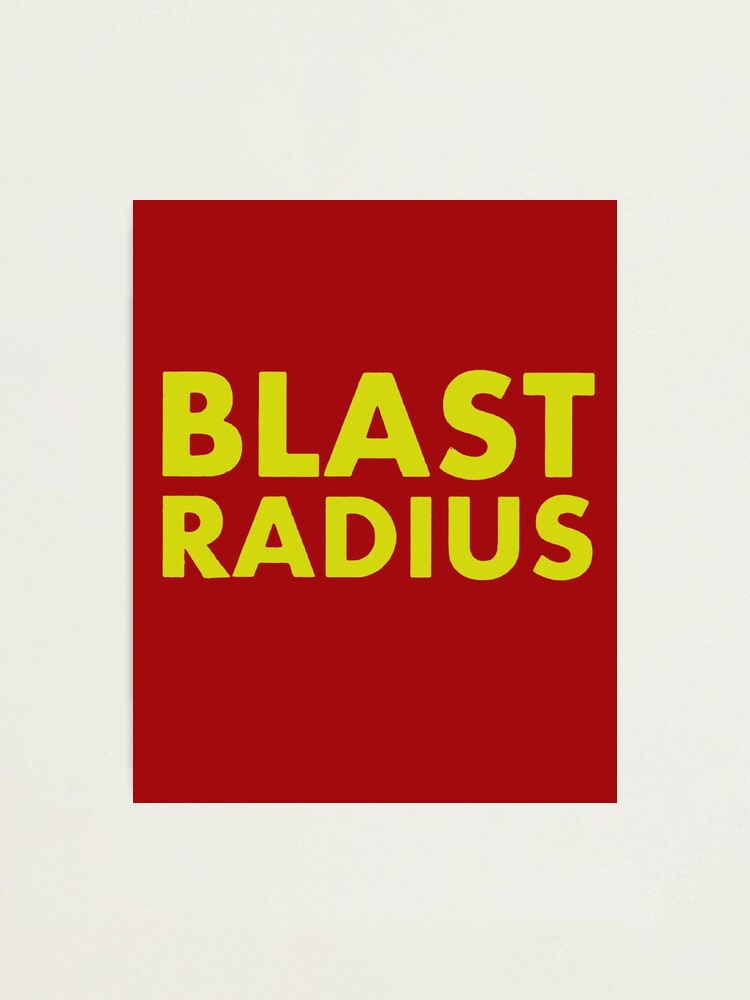 "Blast Radius logo | Fallout Inspired | Wall Art Home Decor ...