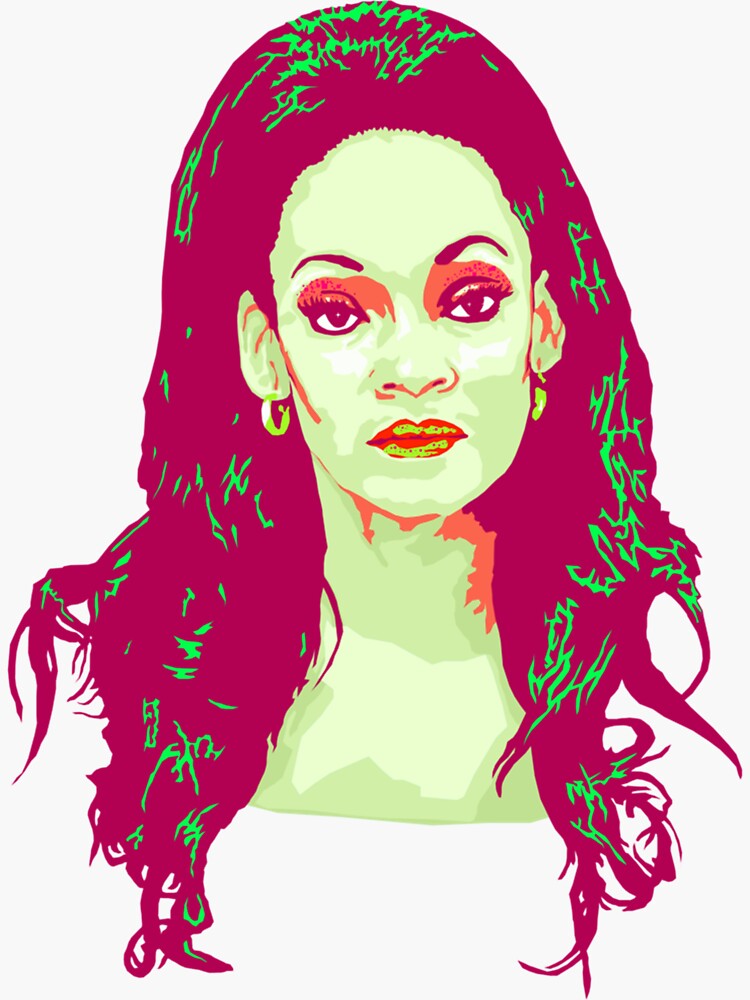 "La lupe Classic ." Sticker by solinavyseel | Redbubble