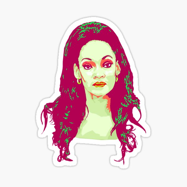 "La lupe Classic ." Sticker by solinavyseel | Redbubble