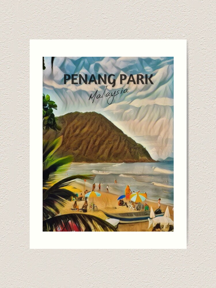 "Penang National Malaysia's Park Penang island MALAYSIA | Illustration ...