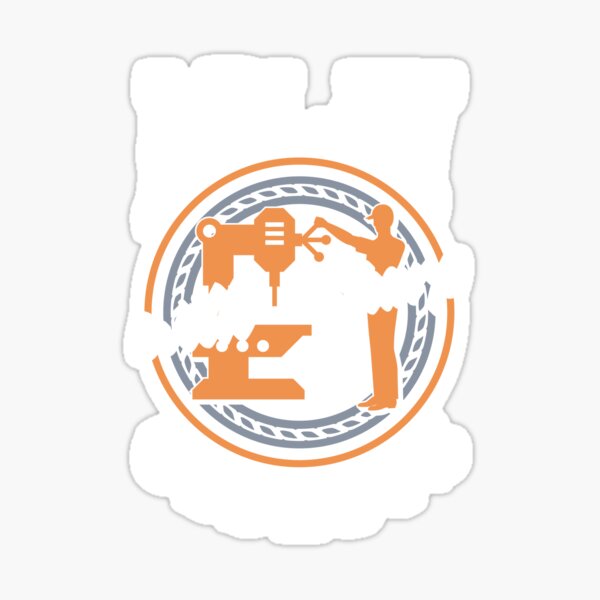 "Cnc Machinist Machining I Play With Sharp Objects" Sticker by ShopTheStyle | Redbubble