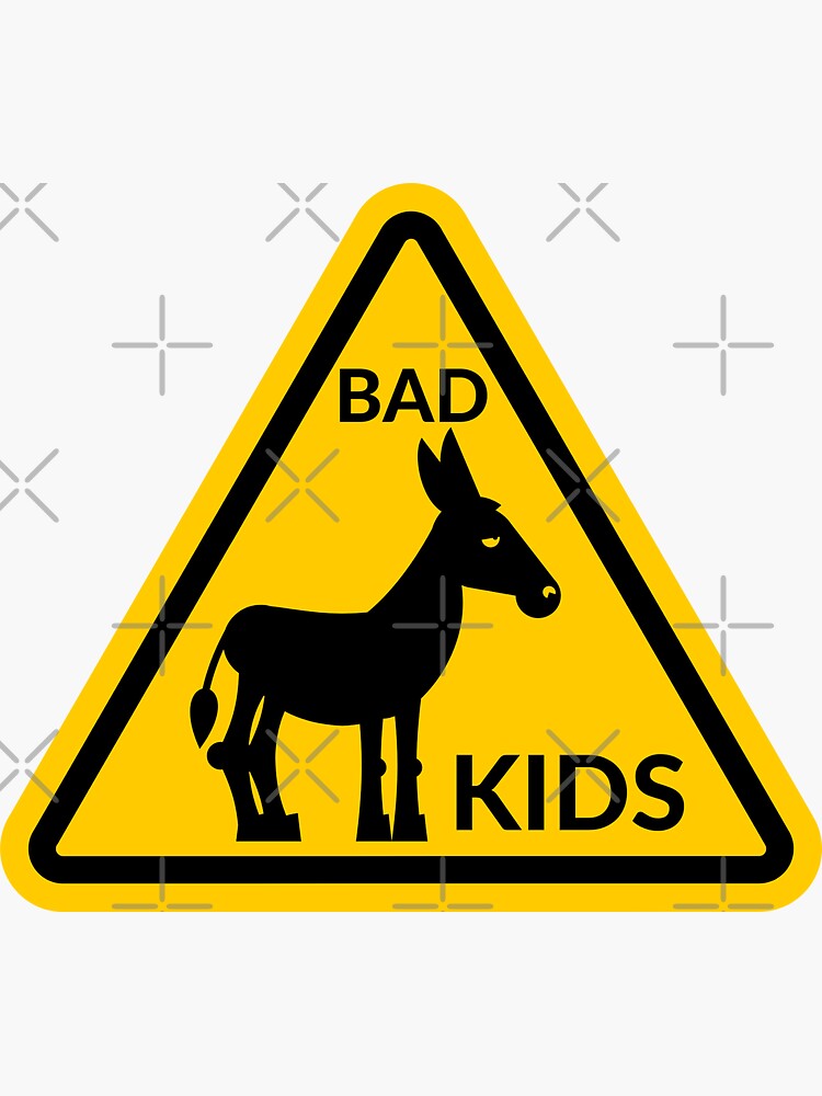 "BAD BUTT KIDS" Sticker by RobbiesMusic | Redbubble