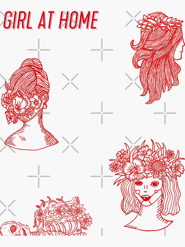 "red sticker pack 15" Sticker for Sale by DinoSour2 | Redbubble