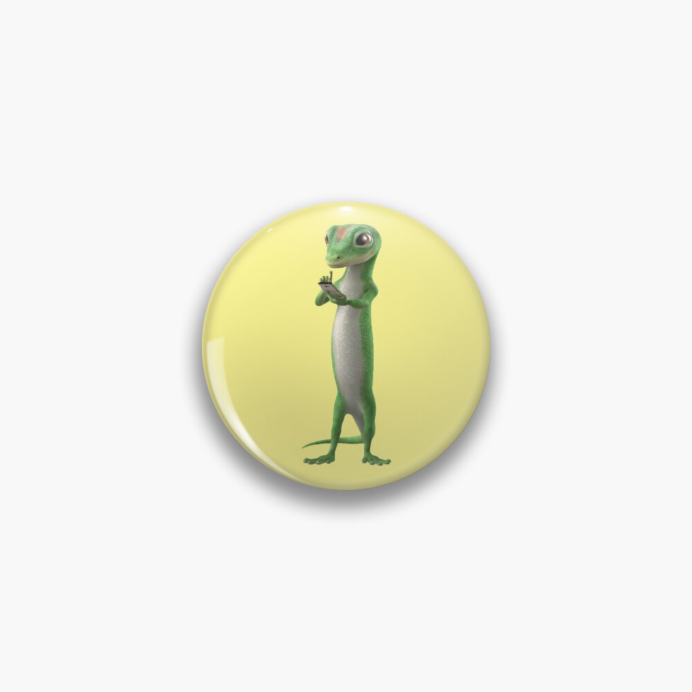 "Geico Gecko Mans, Amazing Idea, Good Idea" Pin for Sale by EUXTERELL ...