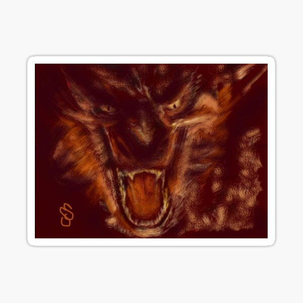 "Smaug" Sticker for Sale by itchickie | Redbubble