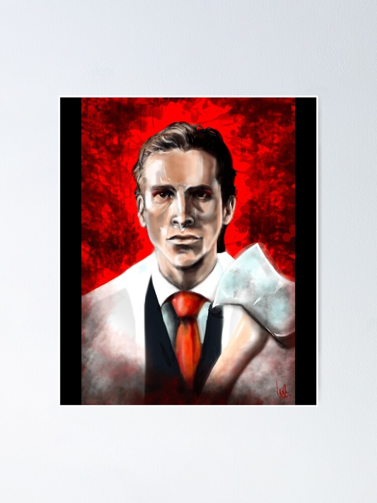 "American Psycho Poster" Poster for Sale by szwarcttdisq | Redbubble