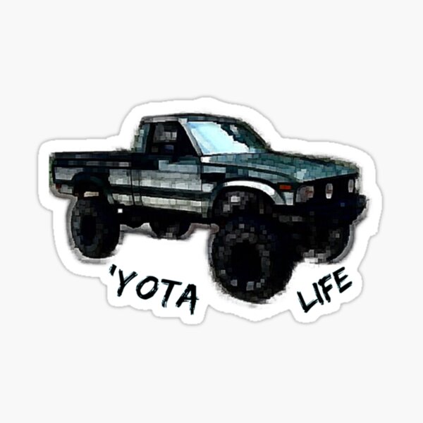 "Yota life" Sticker for Sale by OverlandSwags | Redbubble