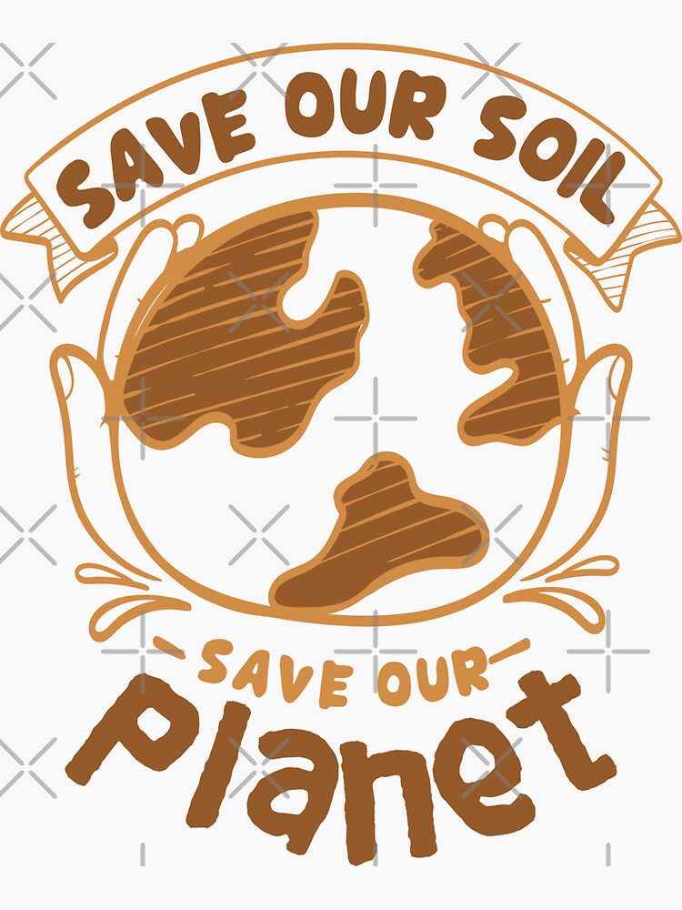 "Minimalist SAVE OUR SOIL SAVE OUR PLANET eco-friendly Save Soil Save ...