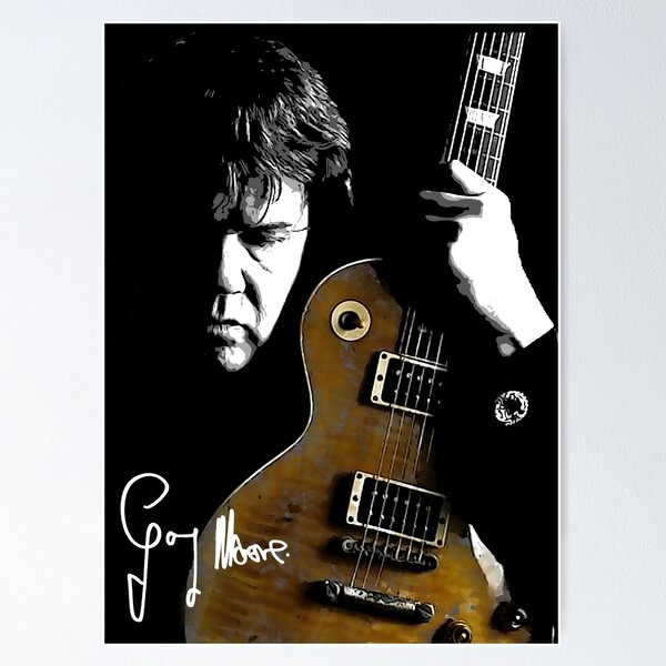 "Gary Moore" Poster for Sale by lokielli | Redbubble