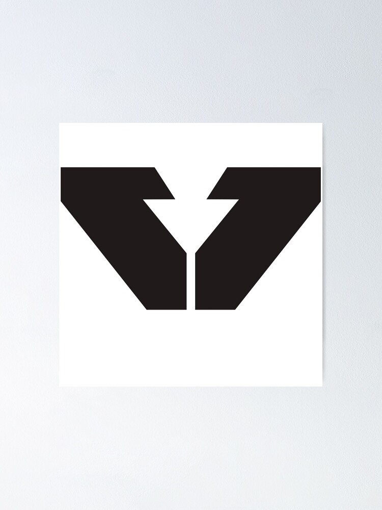 Póster «Logotipo de Homeworld 2 en blanco y negro: Vaygr» de ricemann ...