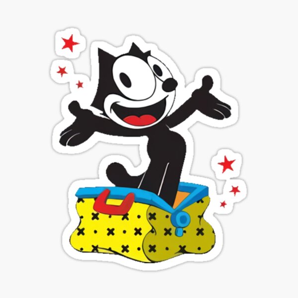 "Felix the Cat" Sticker by spoonhorton80 | Redbubble