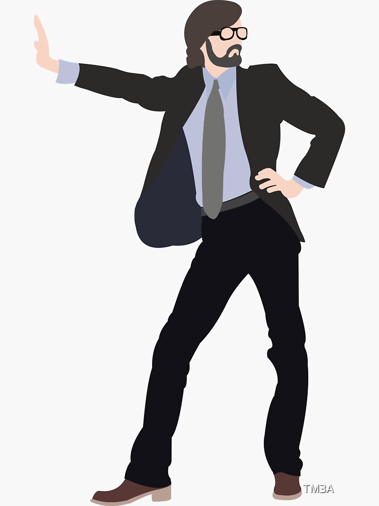 "Dance Like Jarvis Cocker" Sticker for Sale by TM3A | Redbubble