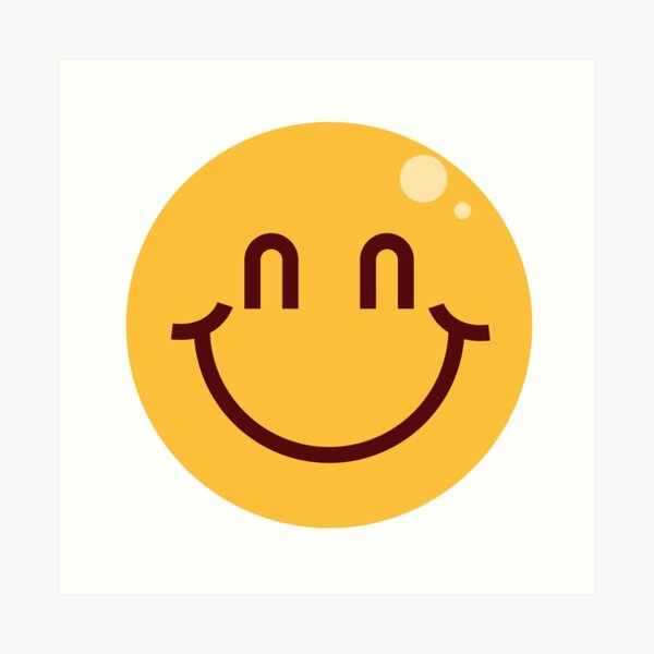 "Smile emoji symbol" Art Print for Sale by anuragraparia | Redbubble