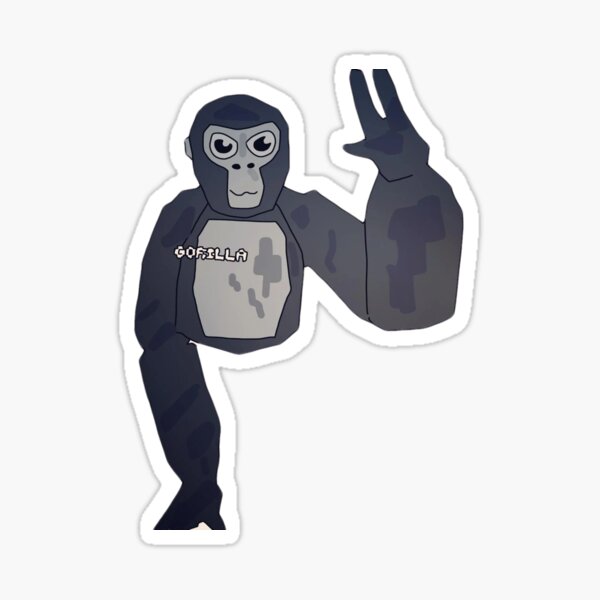 "Gorilla Tag" Sticker by artof365day | Redbubble