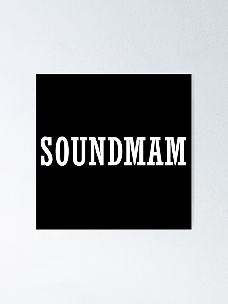 "soundman (white color)" Poster for Sale by lisaberton | Redbubble