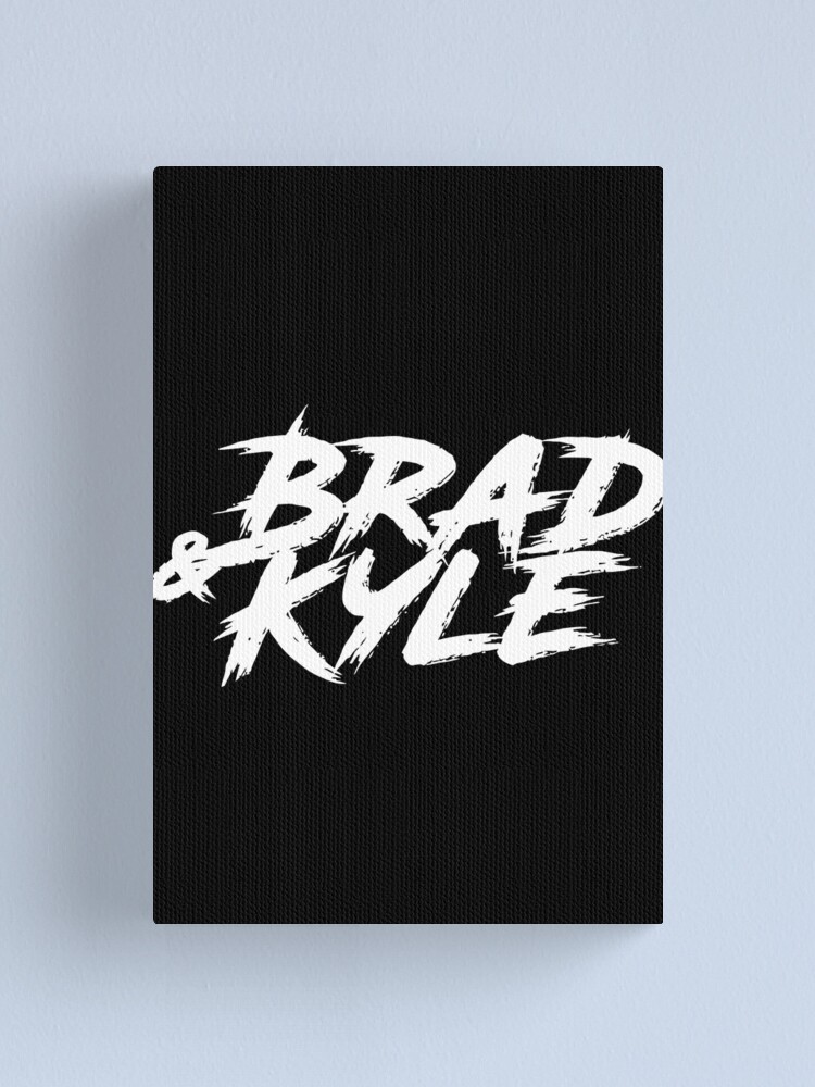 "Brad And Kyle Merch Brad Kyle Logo" Canvas Print for Sale by ...
