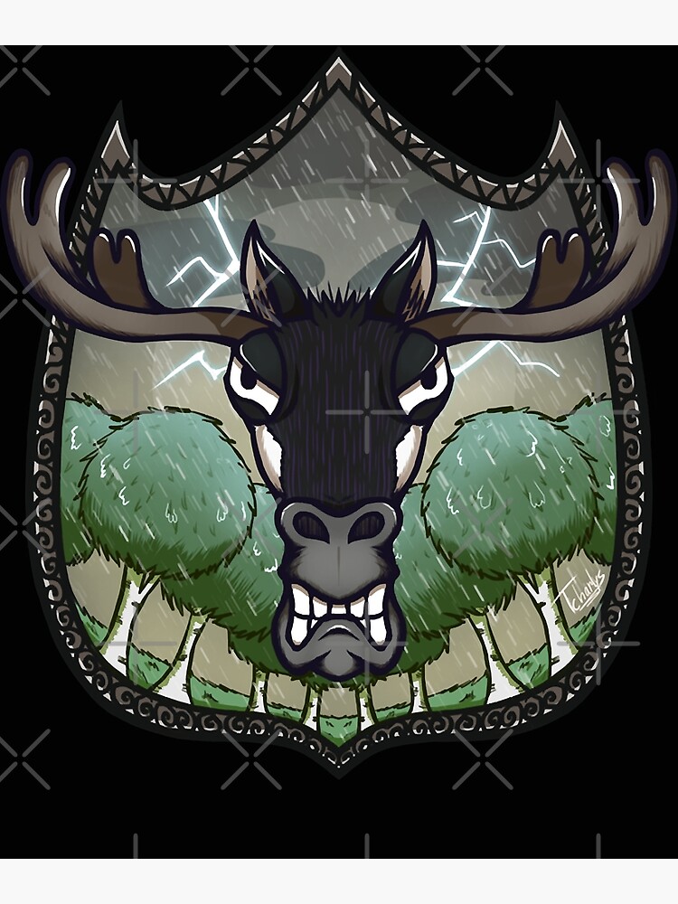 "Poster Moosegoose Funny Anime" Poster by VitorBarros1732 | Redbubble